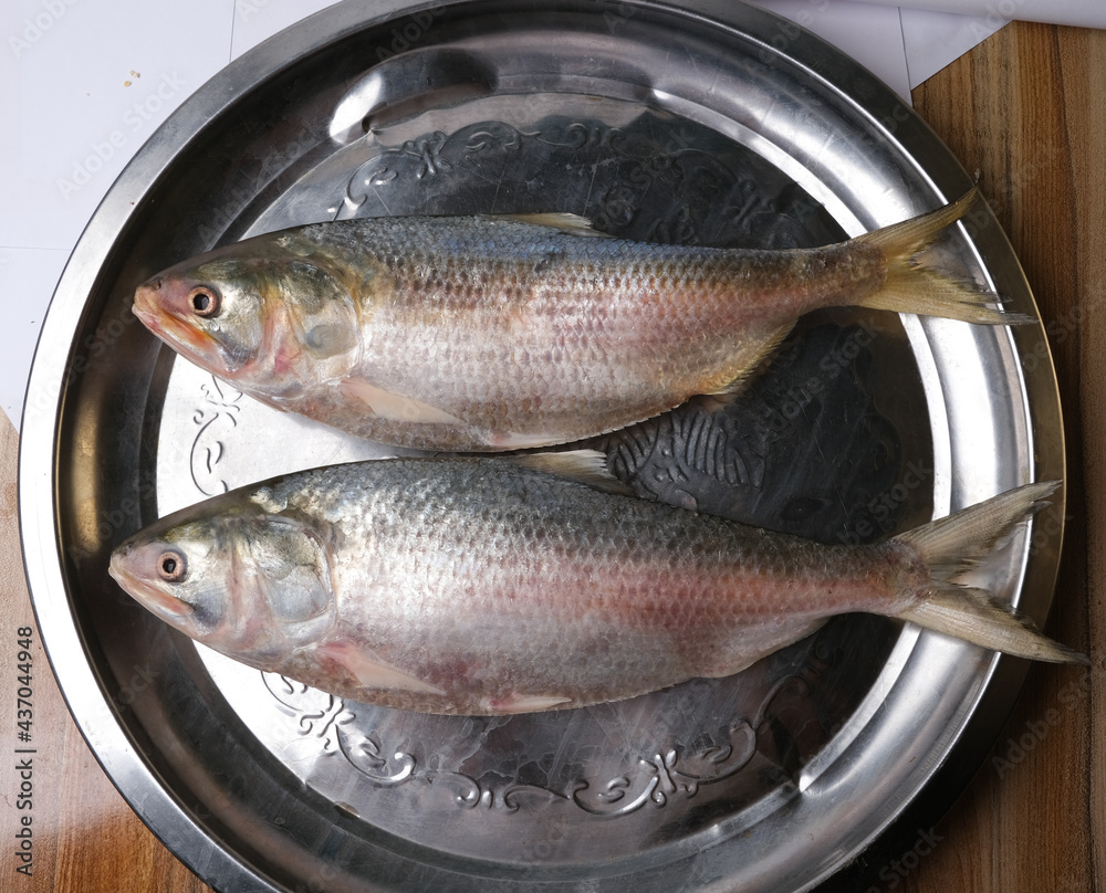 phto of raw elish fish ready for grill Stock Photo | Adobe Stock