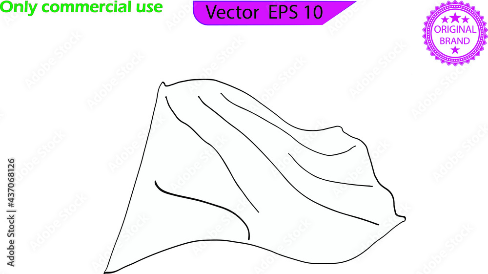 Waving flag template. Clean flag mock up for your design. Empty blank ...