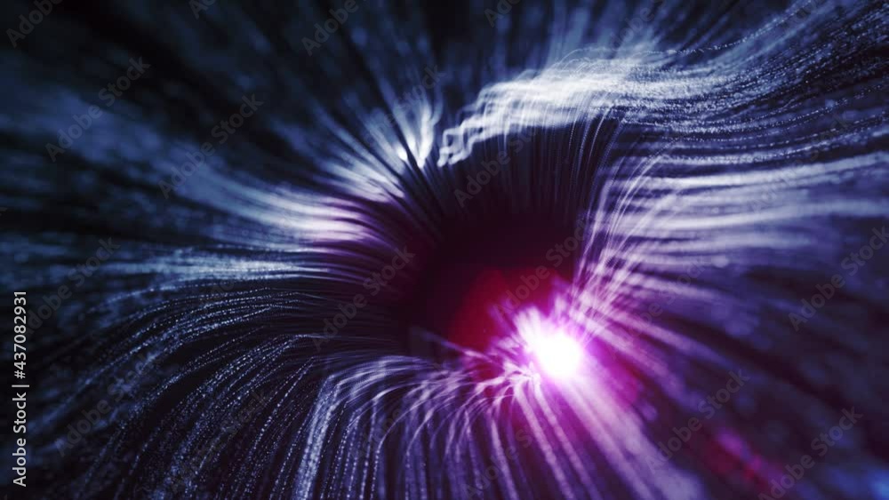 Shockwave Explosion Background Fx Intro/ 4k animation of an abstract ...