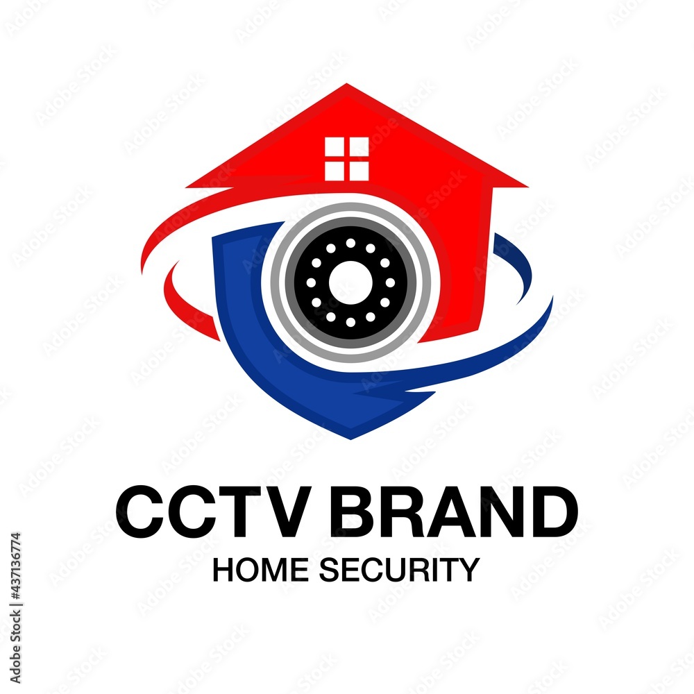 cctv brand logo design vector Stock Vector | Adobe Stock