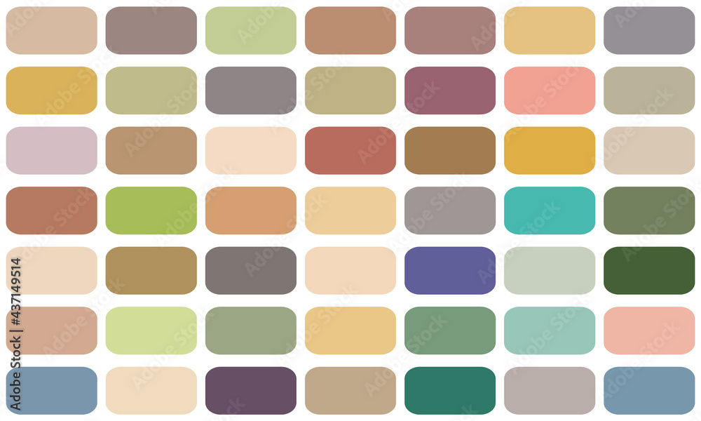 Beautiful different colors and shades. A multi-colored palette ...