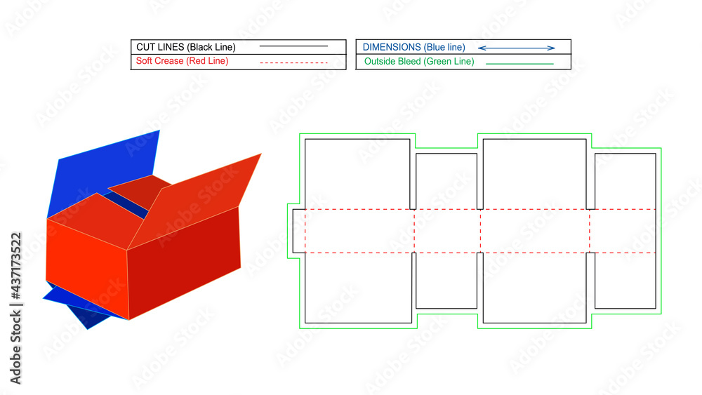 Corrugated box styles, corrugated shipping box, color editable and ...