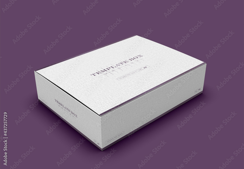 Box Packaging Mockup Stock Template | Adobe Stock