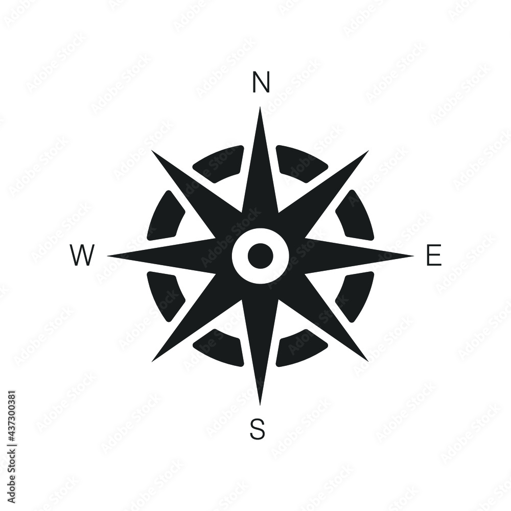 compas icon. compas symbol vektor elements for infographic web. Stock ...