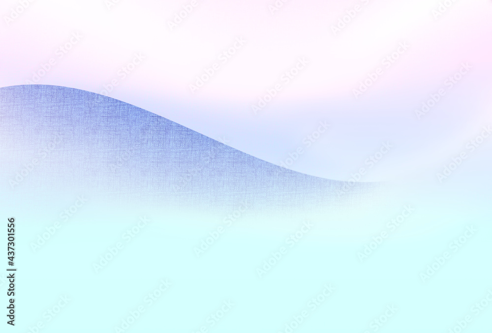 Pastel colours pattern with wawes shapes. Shining illustration in ...