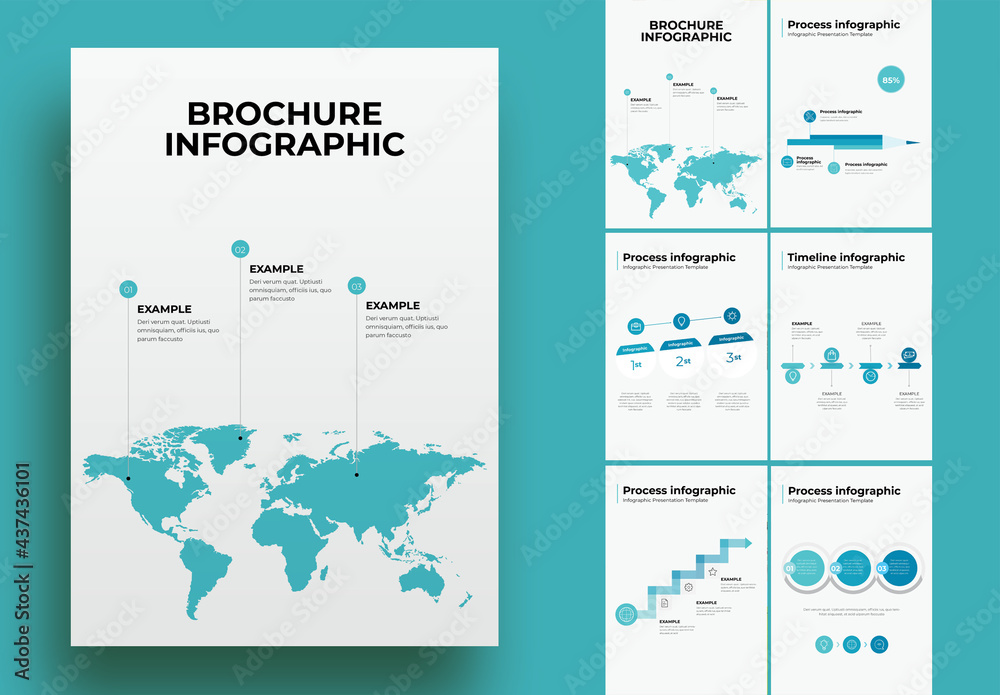 Infographic Project Proposal Stock Template | Adobe Stock