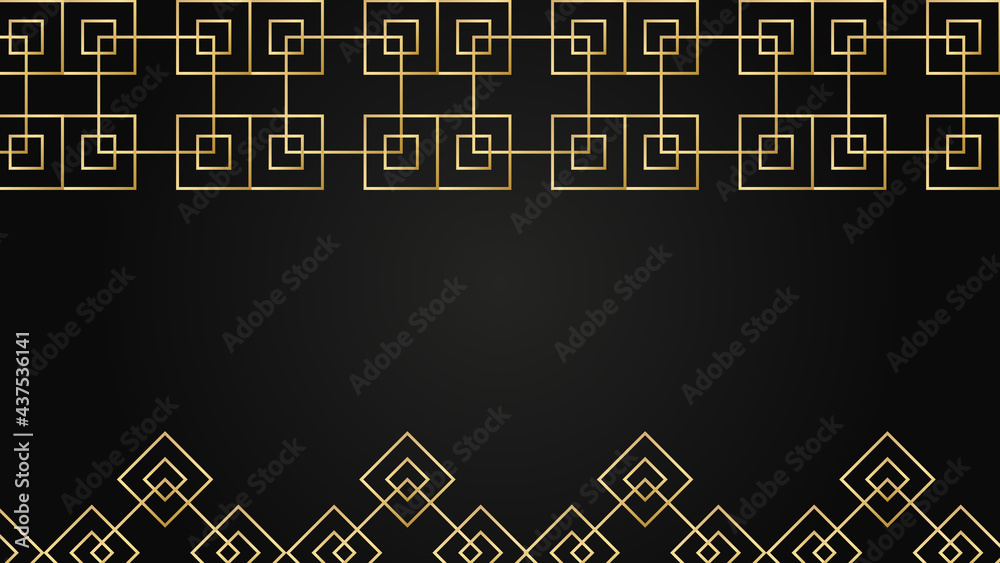 High quality luxury black gold background with minimalist concept. Gold ...