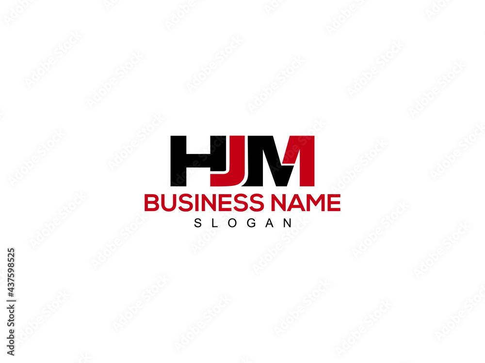 Letter HJM Logo Icon Design For Kind Of Use Stock Vector | Adobe Stock