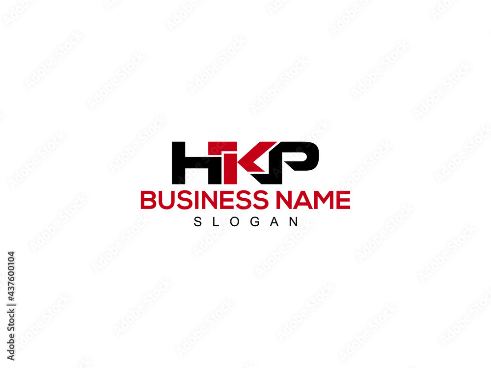 Letter HKP Logo Icon Design For Kind Of Use Stock Vector | Adobe Stock