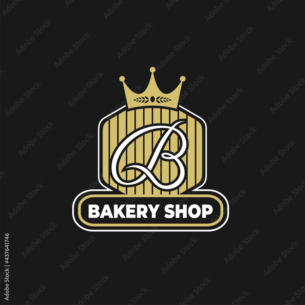 Bakery logo vector design template for business. Bakery shop design ...