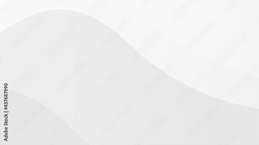 2D flat Animations loop 4K Gray tone and white color and background ...