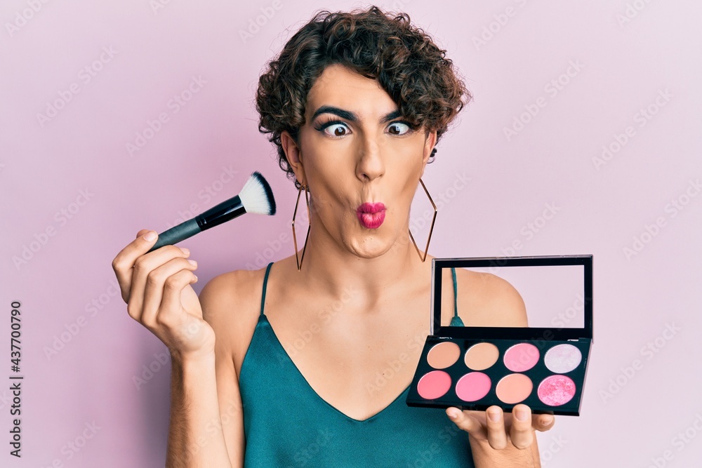 Fish Face Makeup
