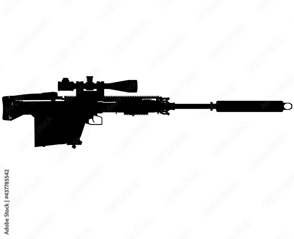 anti materiel rifle, GM6 Caliber 50 BMG 12 × 99 NATO Bulpup Semi ...