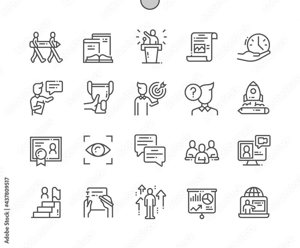 Training. Communication, coaching, potential, motivation, target ...