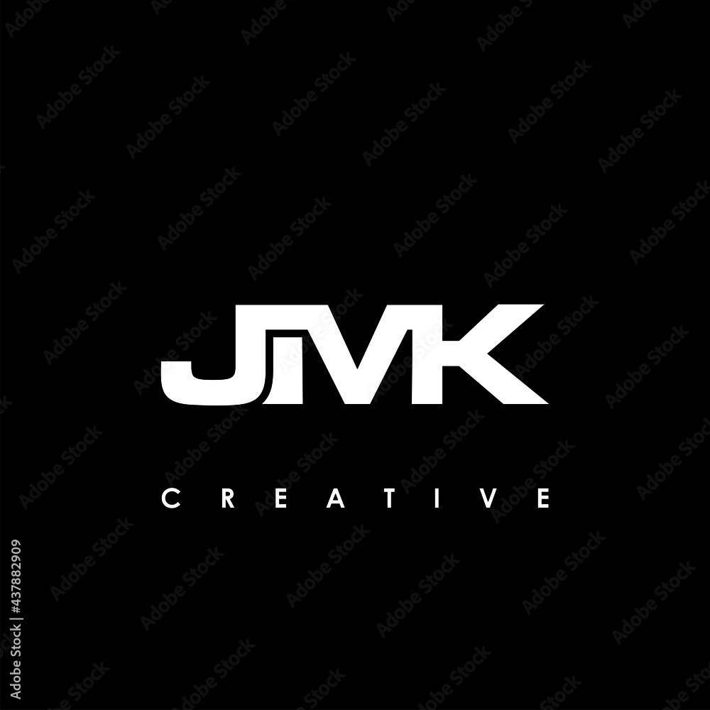 JMK Letter Initial Logo Design Template Vector Illustration Stock Vector | Adobe Stock