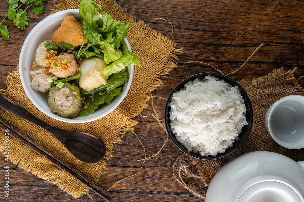 Yong tau foo , yong tau fu or Liong Tahu (In Indonesia). is a Hakka ...