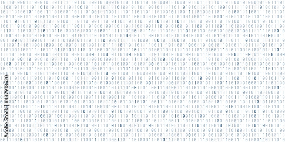 Binary code cyber texture. Vector background. Stock Vector | Adobe Stock