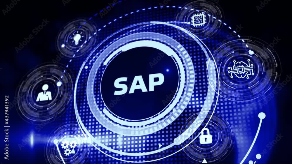 SAP System Software Automation concept on virtual screen data center ...