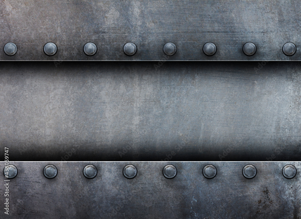 Metal plate with frame for writing messages Suitable for making ...