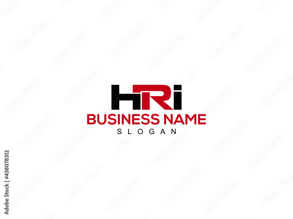 Letter HRI Logo Icon Design For Kind Of Use Stock Vector | Adobe Stock