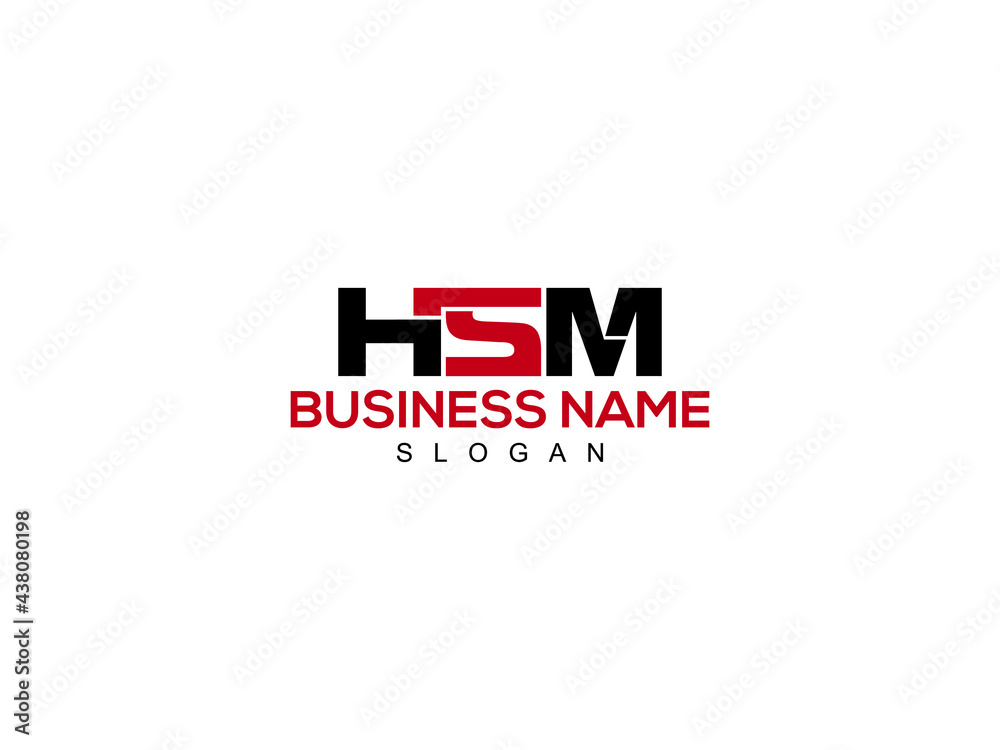 Letter HSM Logo Icon Design For Kind Of Use Stock Vector | Adobe Stock