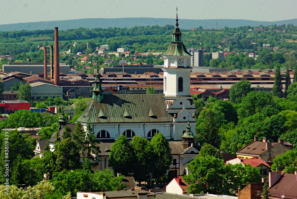 Ostrowiec Świętokrzyski kościół kolegialny pod wezwaniem świętego ...