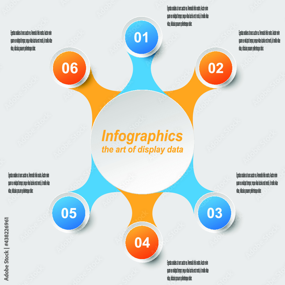 Infographic display template. Idea to display information, ranking and ...