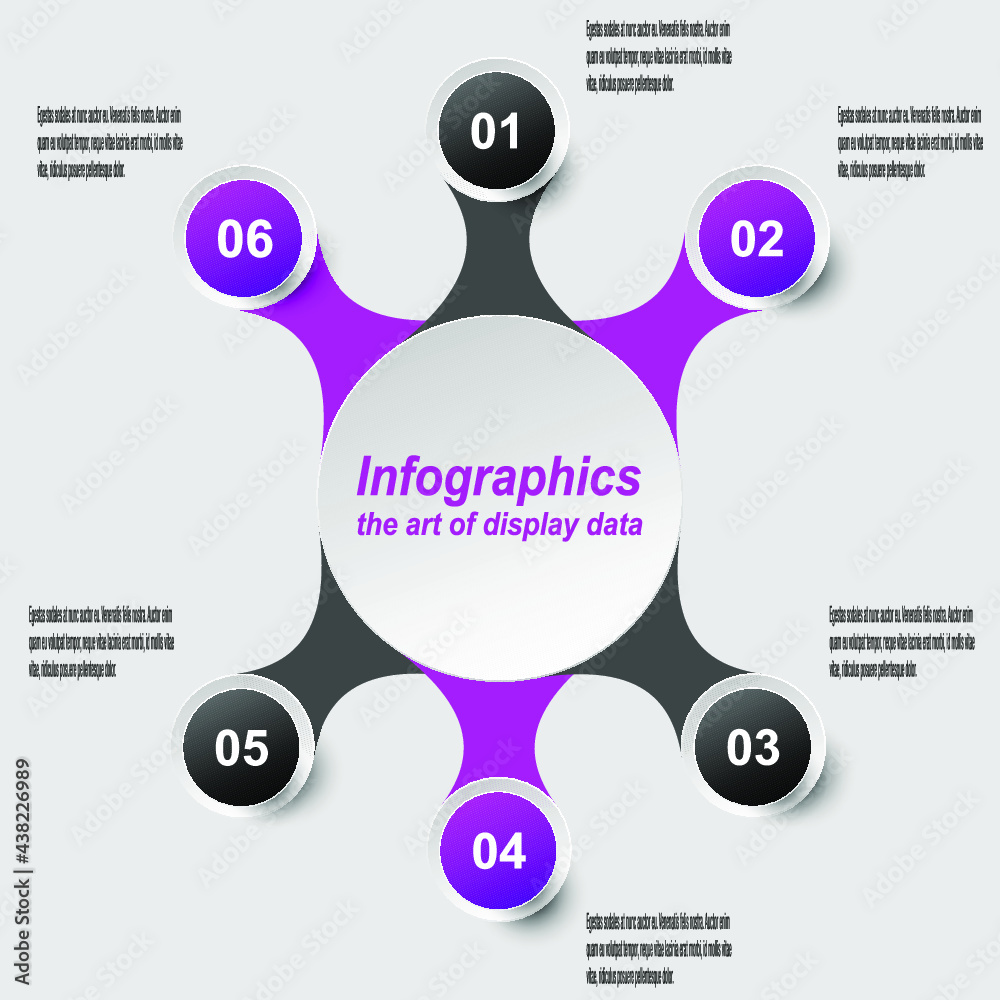 Infographic display template. Idea to display information, ranking and ...