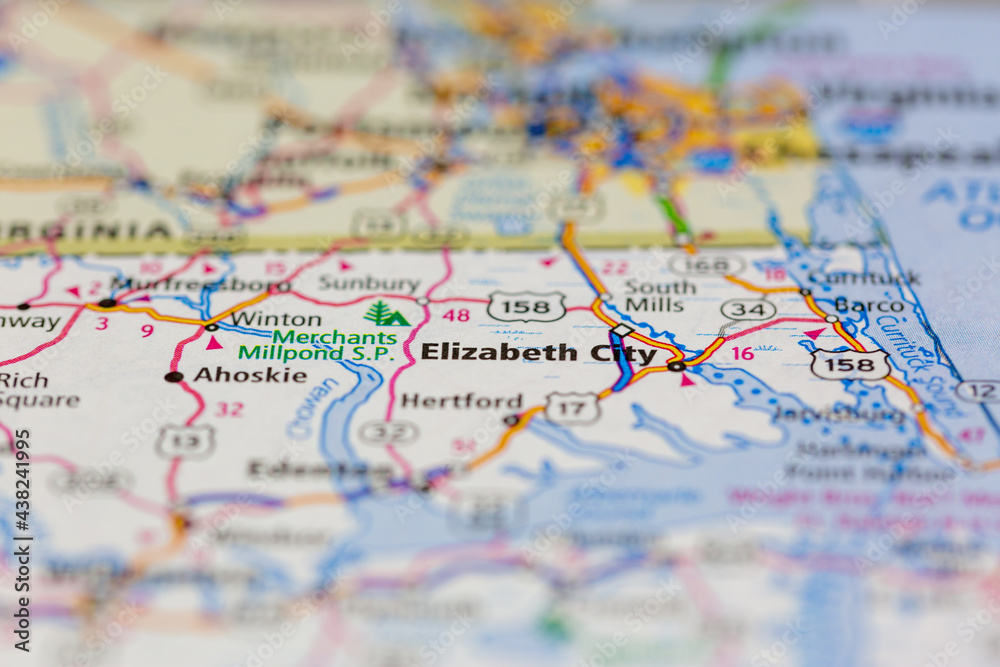 06-08-2021 Portsmouth, Hampshire, UK Elizabeth City South Carolina USA ...