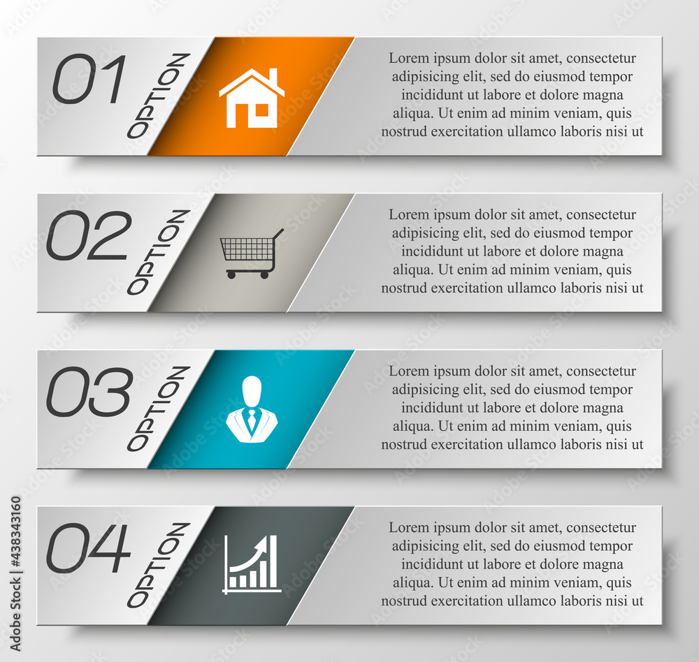 Information infographic statistic vector presentation. Graphic ...