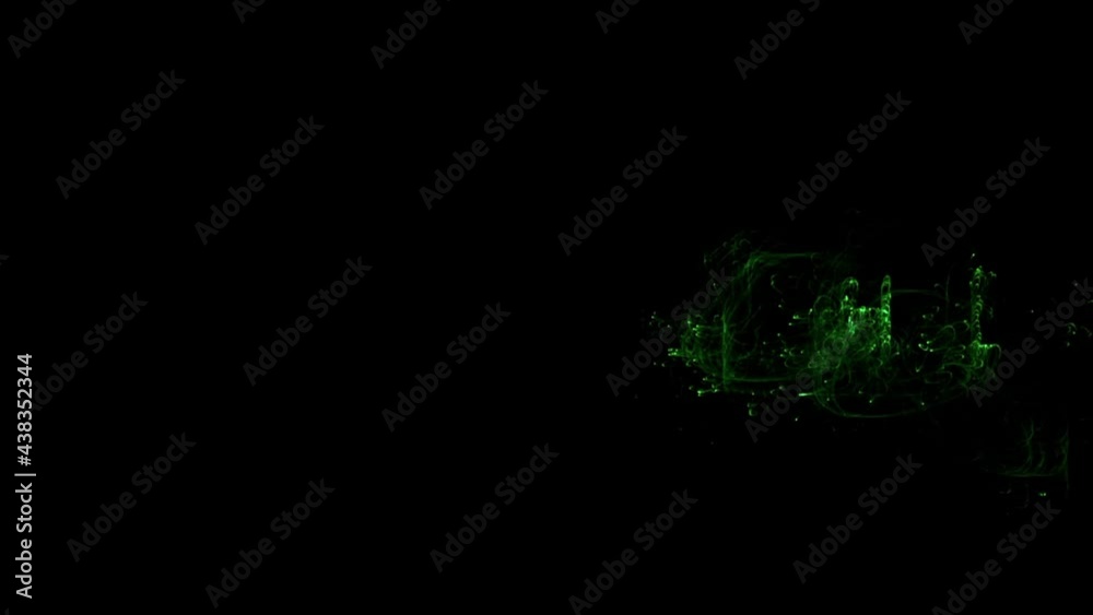 Futuristic technology random text glitch effect.Chromatic aberration ...