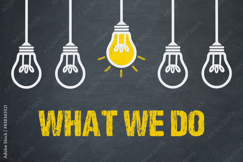 What we do Stock Illustration | Adobe Stock
