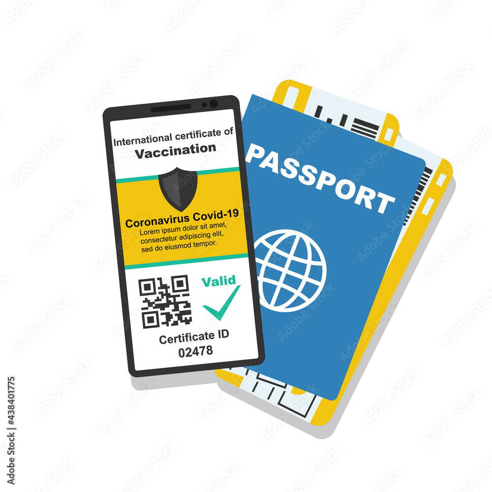 International Certificate of Vaccination Covid-2019. Valid Certificate ...