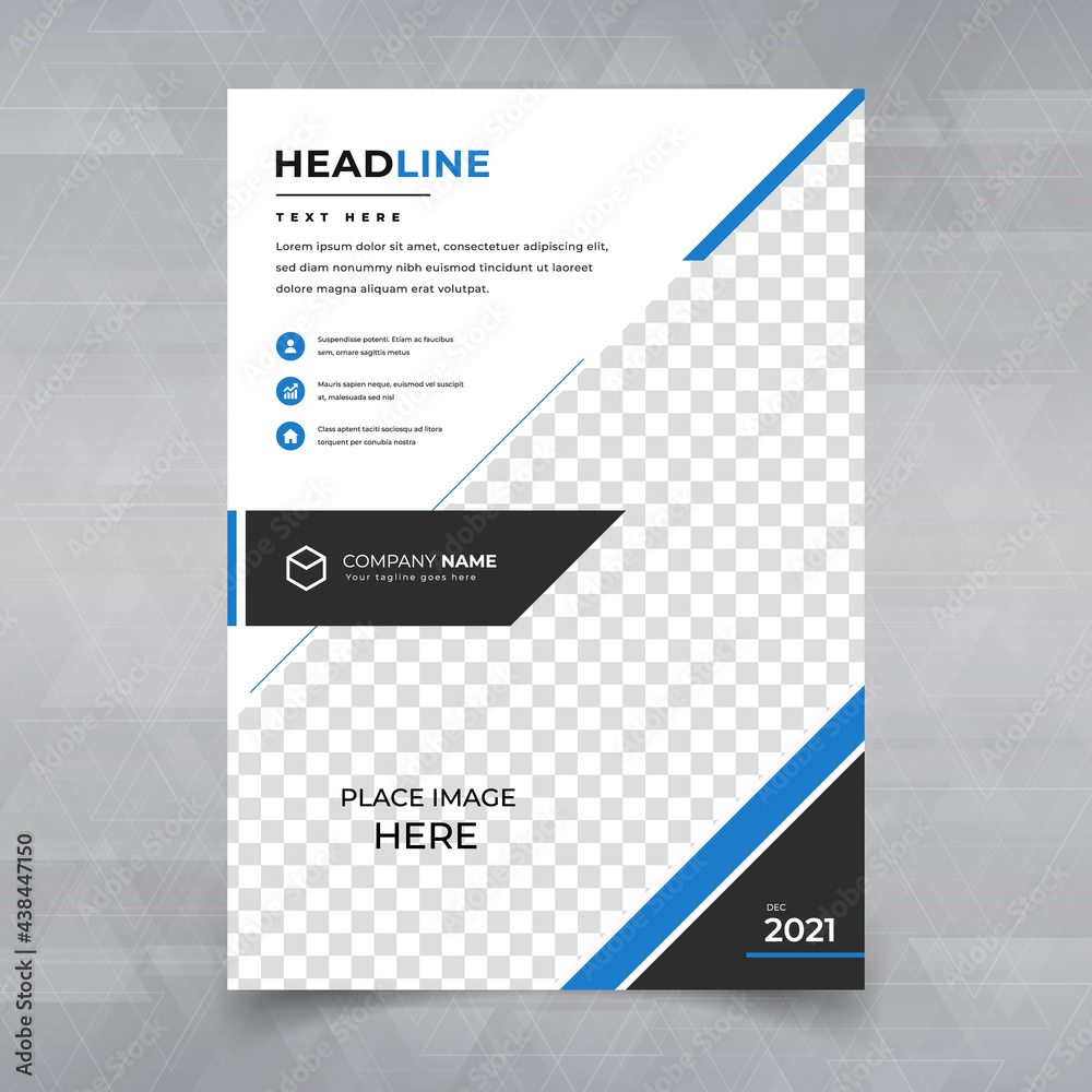 poster flyer pamphlet brochure cover design layout space for text and ...