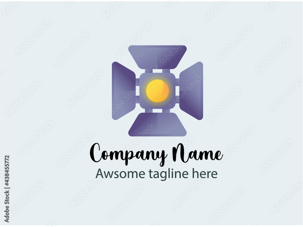 cinema logo ,movie logo or film logo. director and producers icon and ...