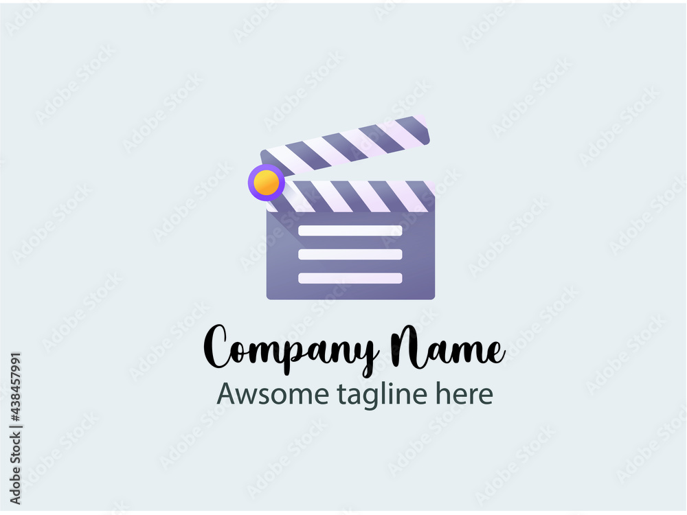 cinema logo ,movie logo or film logo. director and producers icon and ...