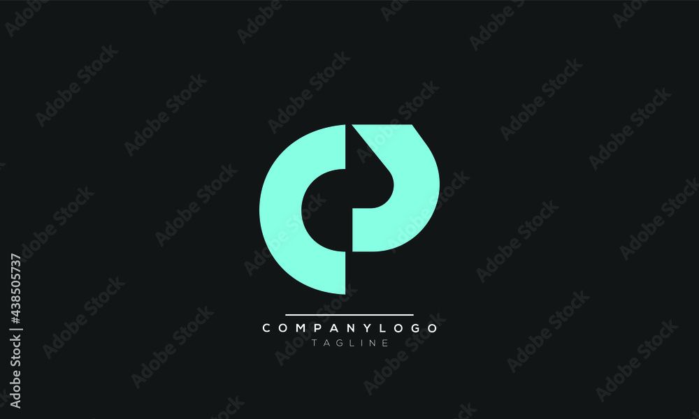 CJ initials monogram letter text alphabet logo design Stock Vector ...