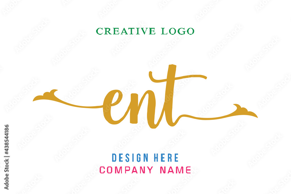 ENT lettering logo is simple, easy to understand and authoritative ...