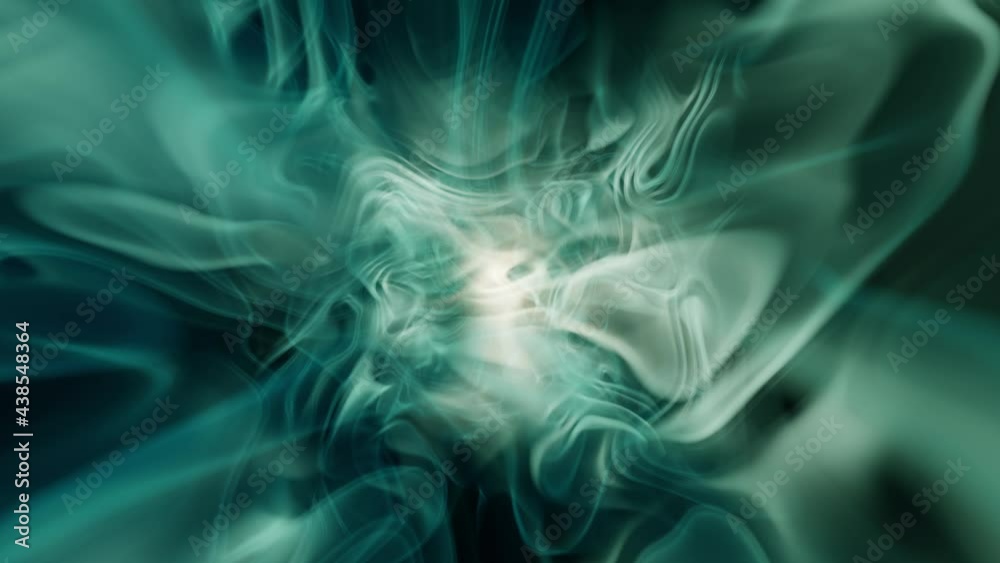 Teal green ocean waves and abstract background ripples - slowly moving ...