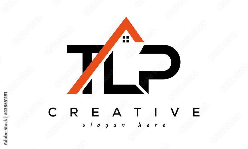 TLP letters real estate construction logo vector Stock Vector | Adobe Stock