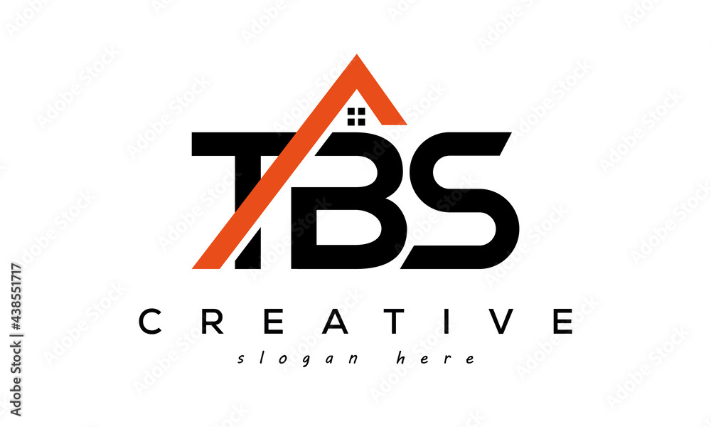 TBS letters real estate construction logo vector Stock Vector | Adobe Stock