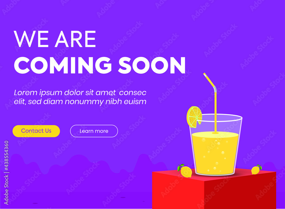 Vecteur Stock we are coming soon. we are coming soon announcement ...