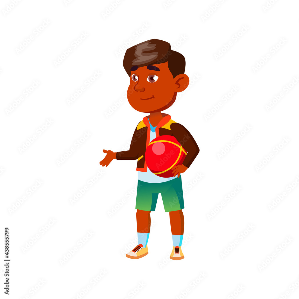 kind football player offering his friend to play cartoon vector. kind ...