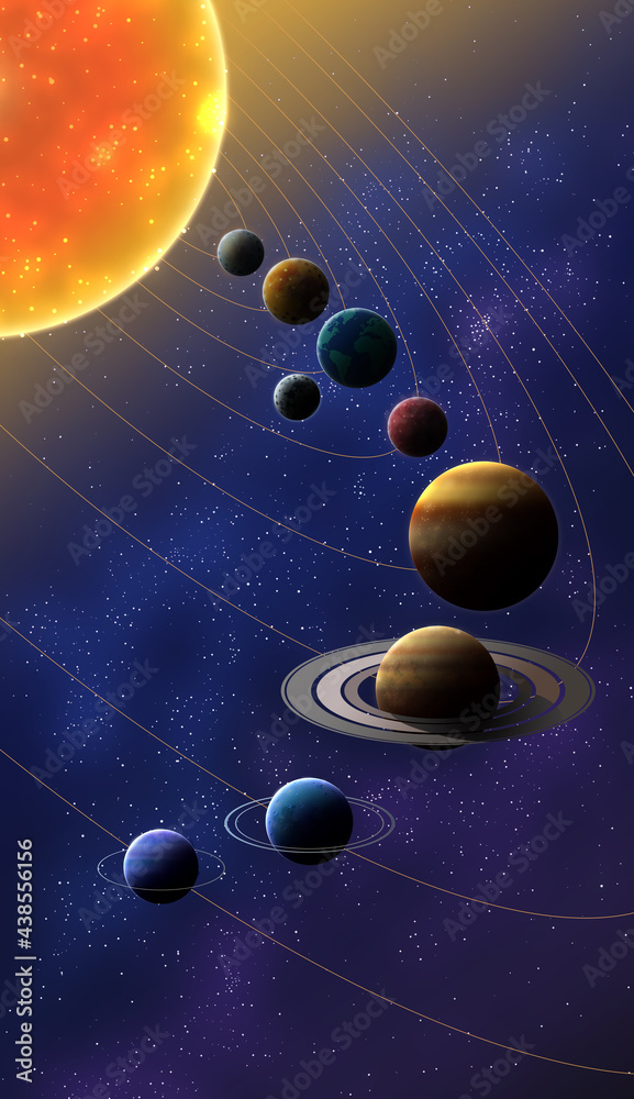 The Solar System Vertical