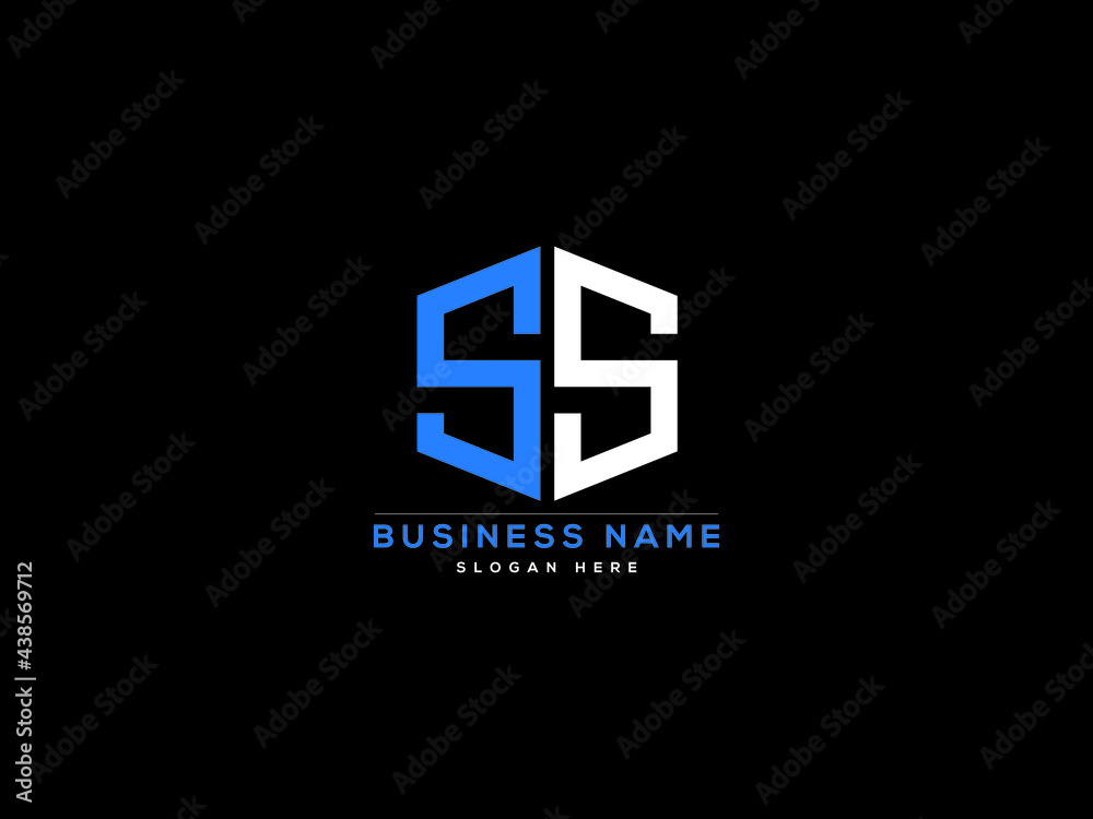 Letter SS Logo, creative ss logo icon vector for business Stock Vector ...