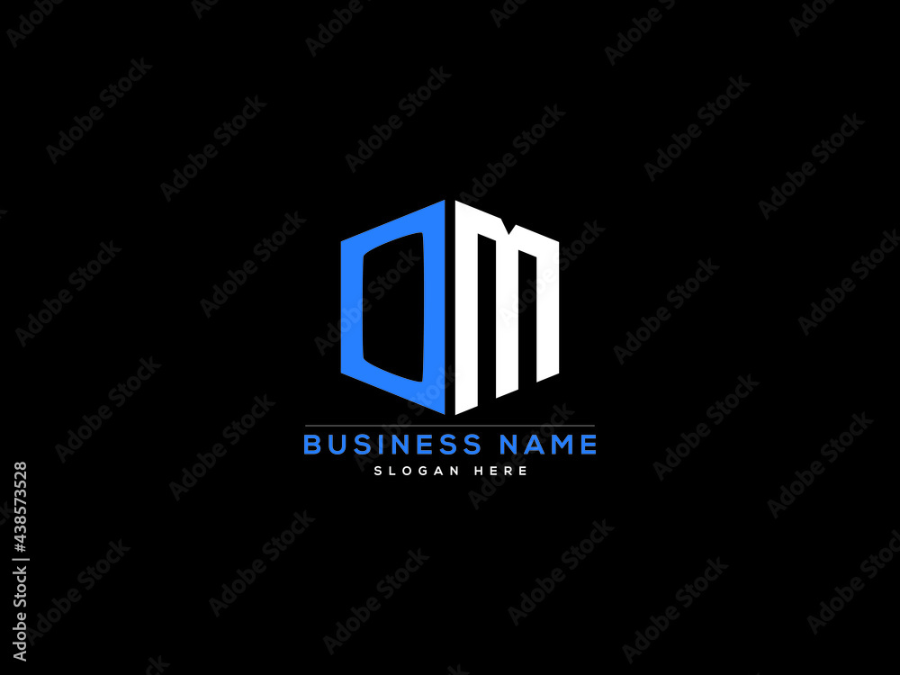 Letter OM Logo, creative om logo icon vector for business Stock Vector ...