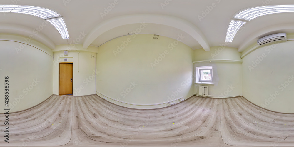 empty room without furniture. full spherical hdri panorama 360 degrees ...
