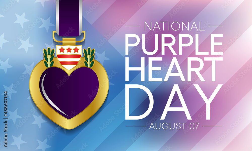 National Purple heart day is observed every year on August 7, to ...