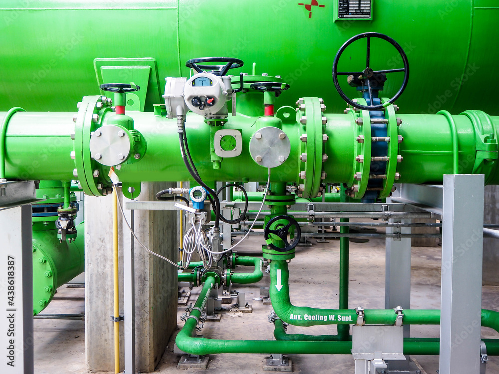 Motor operate valve for On-Off type which apply industrial zone and ...