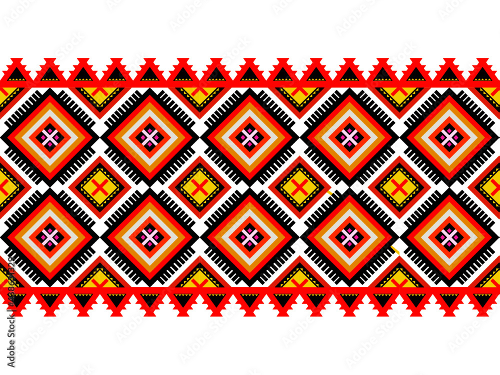Colorful Tribe pattern design. Tribe pattern design. Tribal ethnic ...